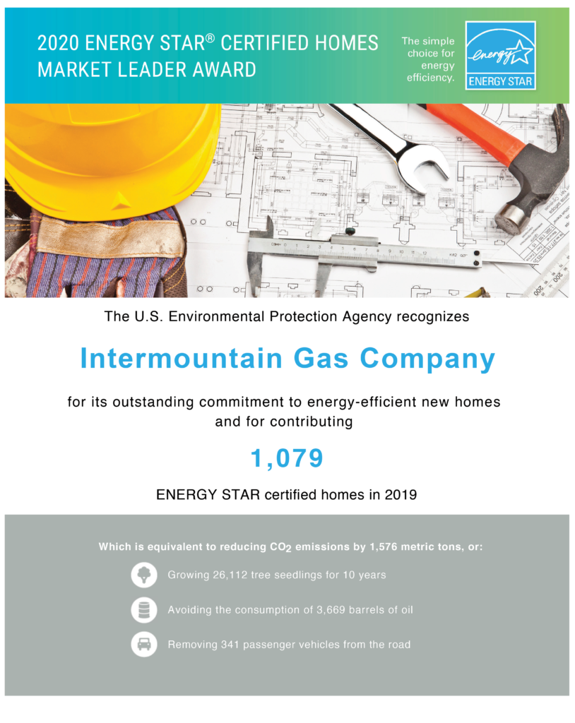 Efficacité énergétique résidentielle - Intermountain Gas Company