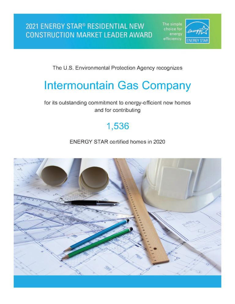 Residential Energy Efficiency - Intermountain Gas Company